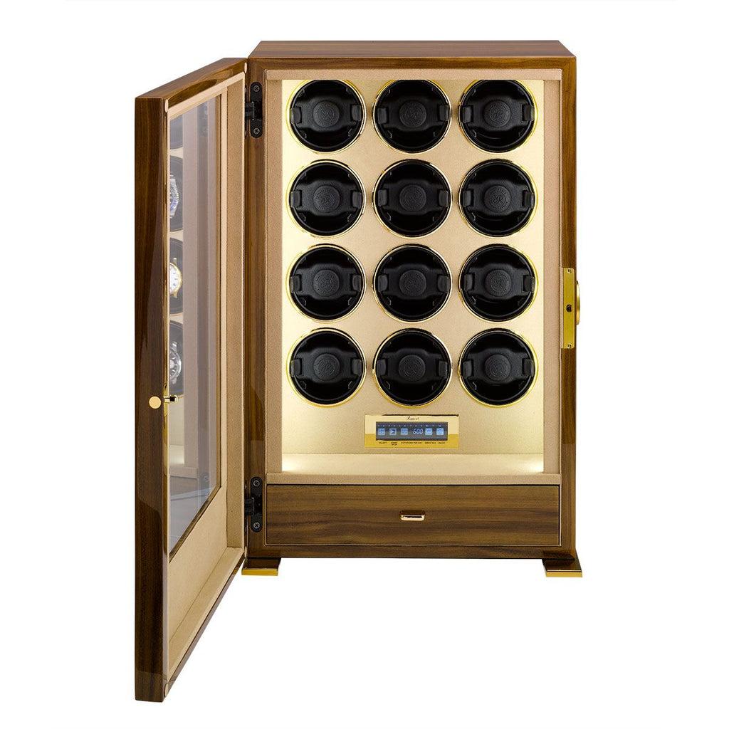 Rapport Paramount Twelve Watch Winder - Walnut – Watch Winder Station